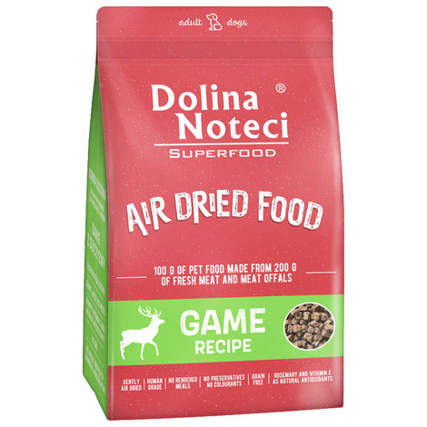 Dolina Noteci Superfood danie z dziczyzny karma suszona dla psa 5 kg - sklep dolina-noteci.pl
